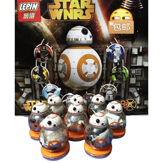 Jual Star Wars Figure + BB8 small Figure + Big BB8 | Shopee Indonesia