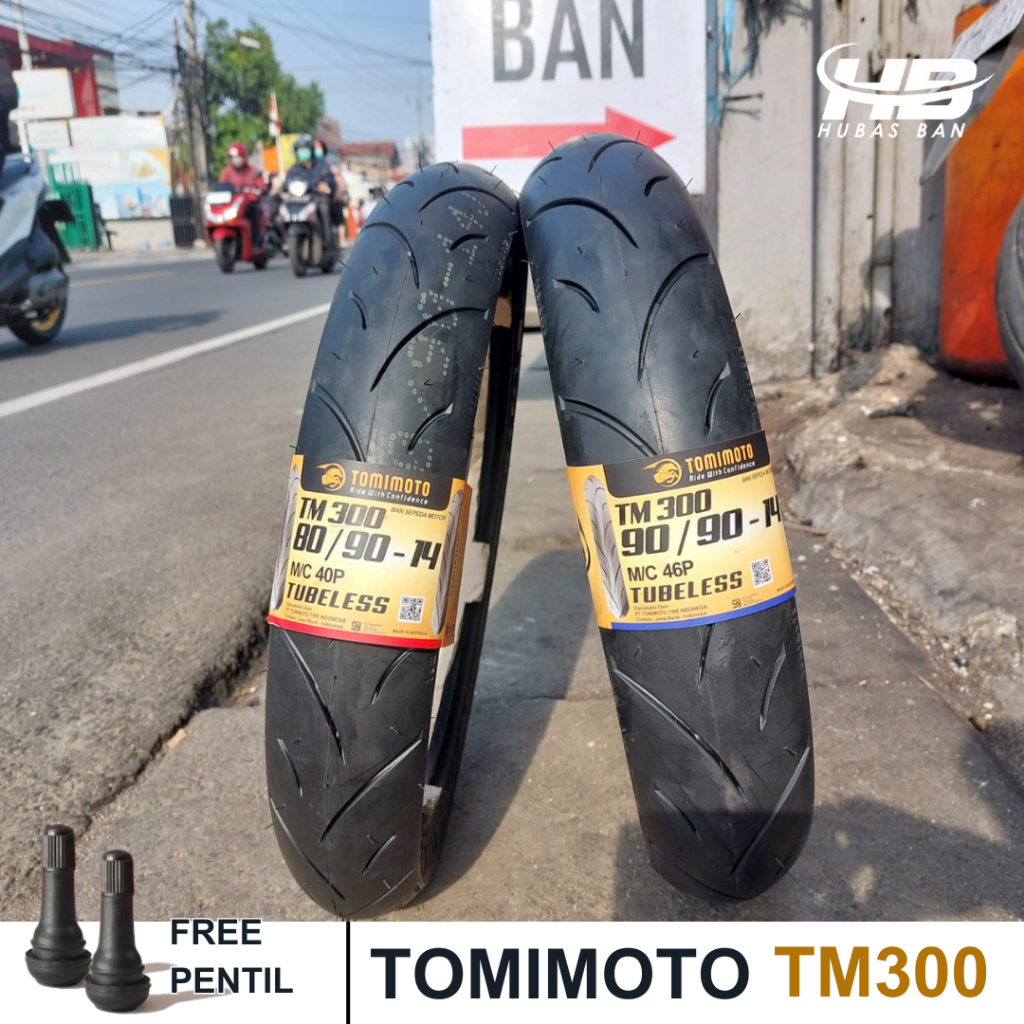 Jual Ban Donat Tubeless Tomimoto 80/90 & 90/90 Ring 14 Matic Vario Beat Scoopy Genio | Shopee ...