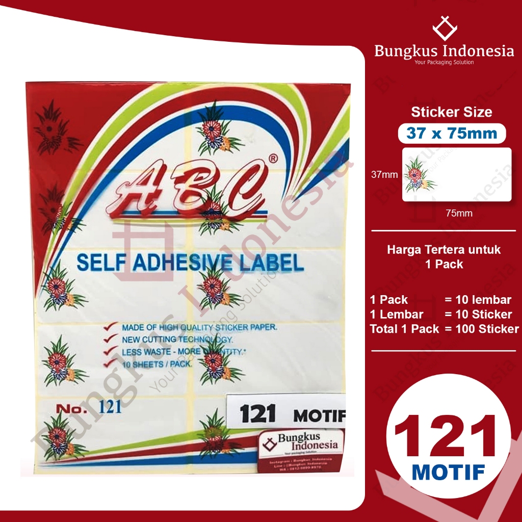 Jual Stiker Label 121 Motif / Label Undangan | Shopee Indonesia