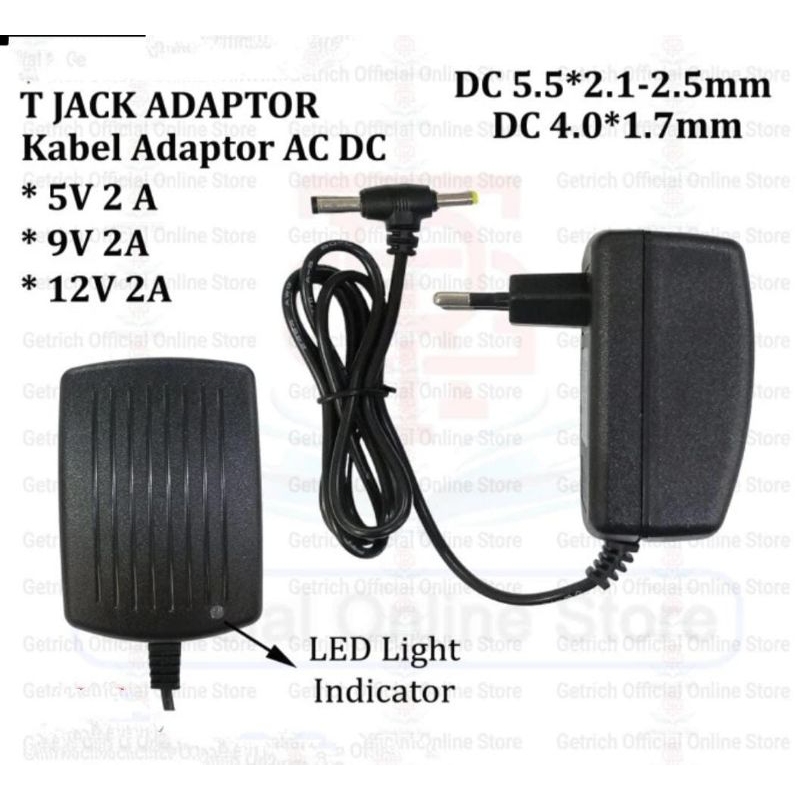 Jual Power Supply Adaptor AC DC 5V 9V 12V 2A Swiching Power Supply CCTV ...