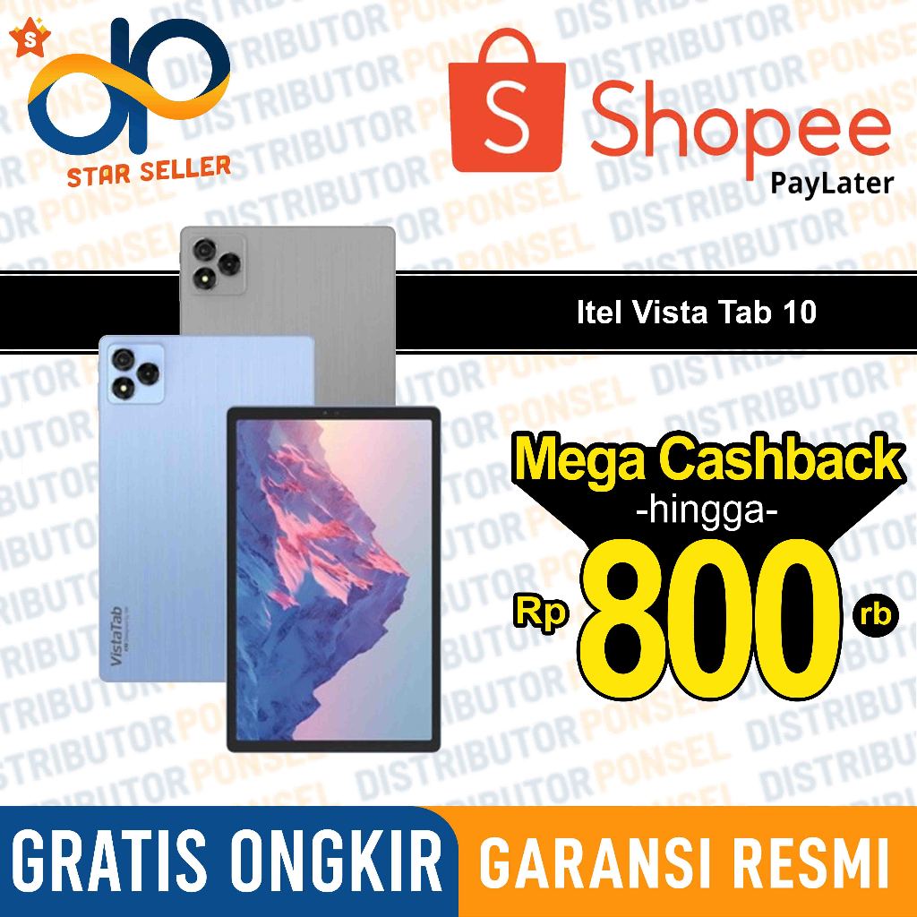Jual Itel Vista Tab 10 4/128GB - Vista Tab 10 Mini 3/64GB Garansi Resmi ...