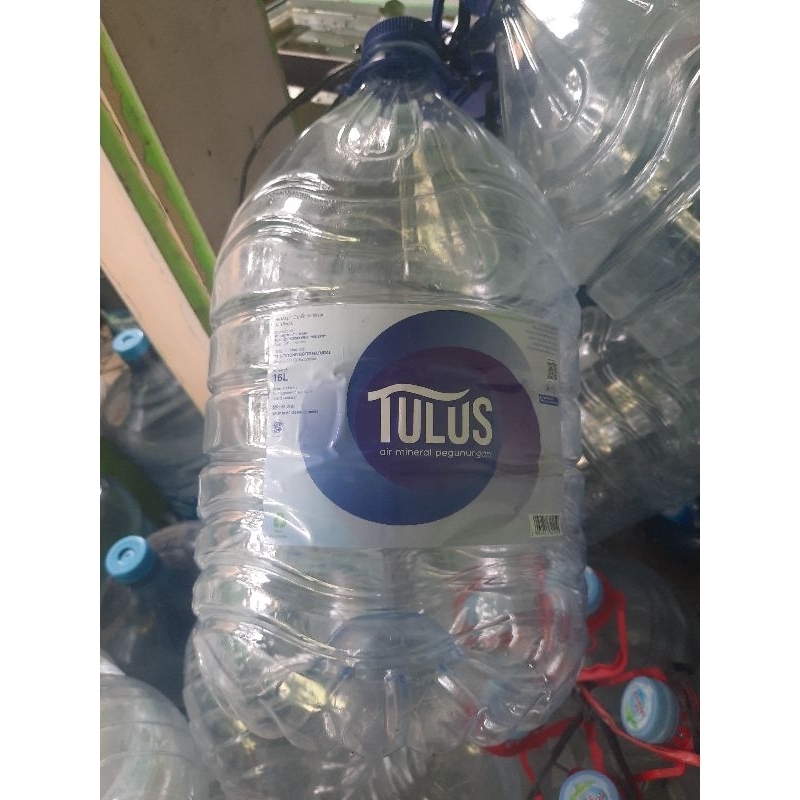 Jual Galon Bekas Air minum Tulus 16 l Kosong Bersih Tebal dan Kuat ...