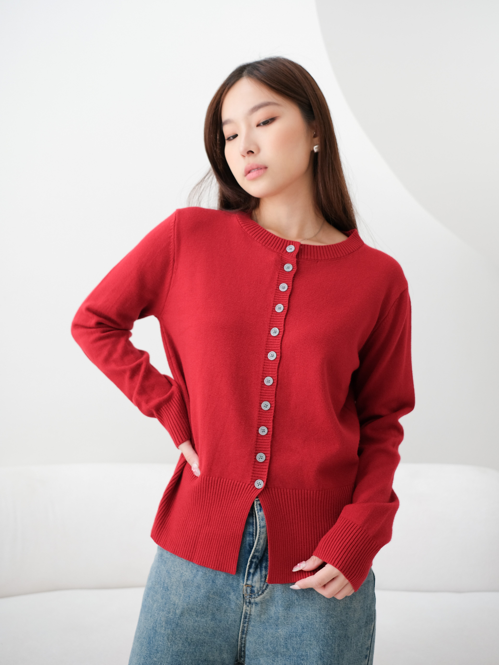 Jual Kiyorawears - Aira Knit Cardigan / Premium Knit Sweater / Cardigan Wanita / Cardigan Rajut ...