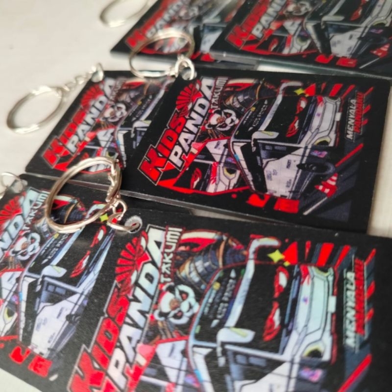 Jual (free sticker)GANTUNGAN KUNCI BUS MANIA KIDS PANDA TAKUMI STROBO ...