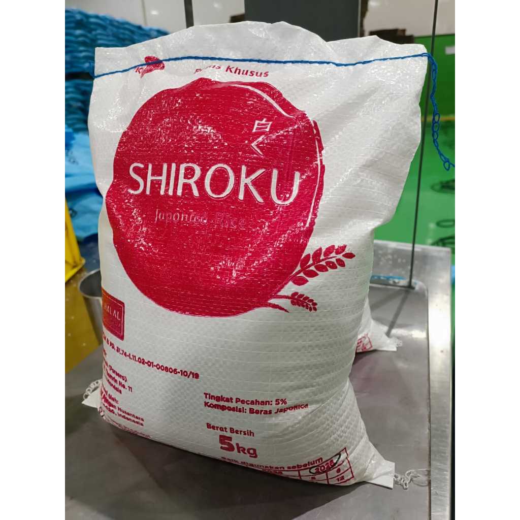 Jual BERAS JAPONICA SHIROKU 5 KG / BERAS SUSHI / BERAS BENTO / BERAS ...