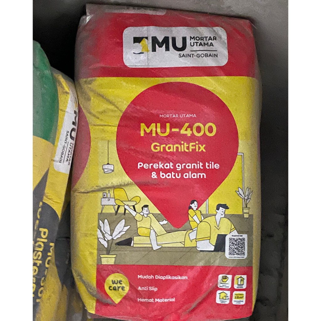 Jual Mortar Utama (MU) 400 - Semen perekat keramik | Shopee Indonesia