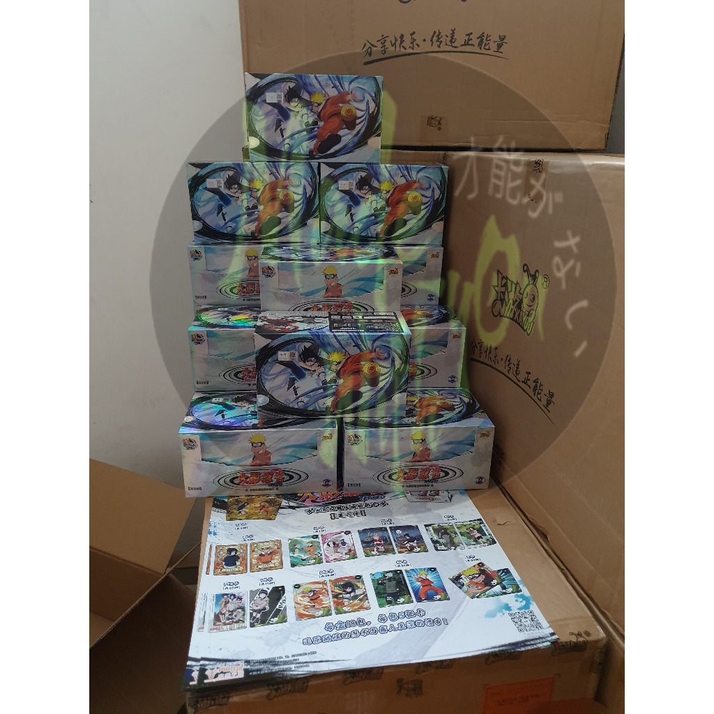Jual Naruto Kayou T4W2 T4W3 T4W4 T4W5 T4W6 Booster Box TCG CCG Kartu ...