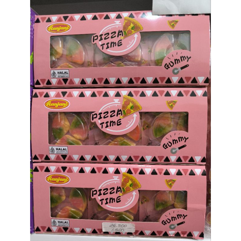 Jual RINJANI PIZZA GUMMY 24 PCS | Shopee Indonesia