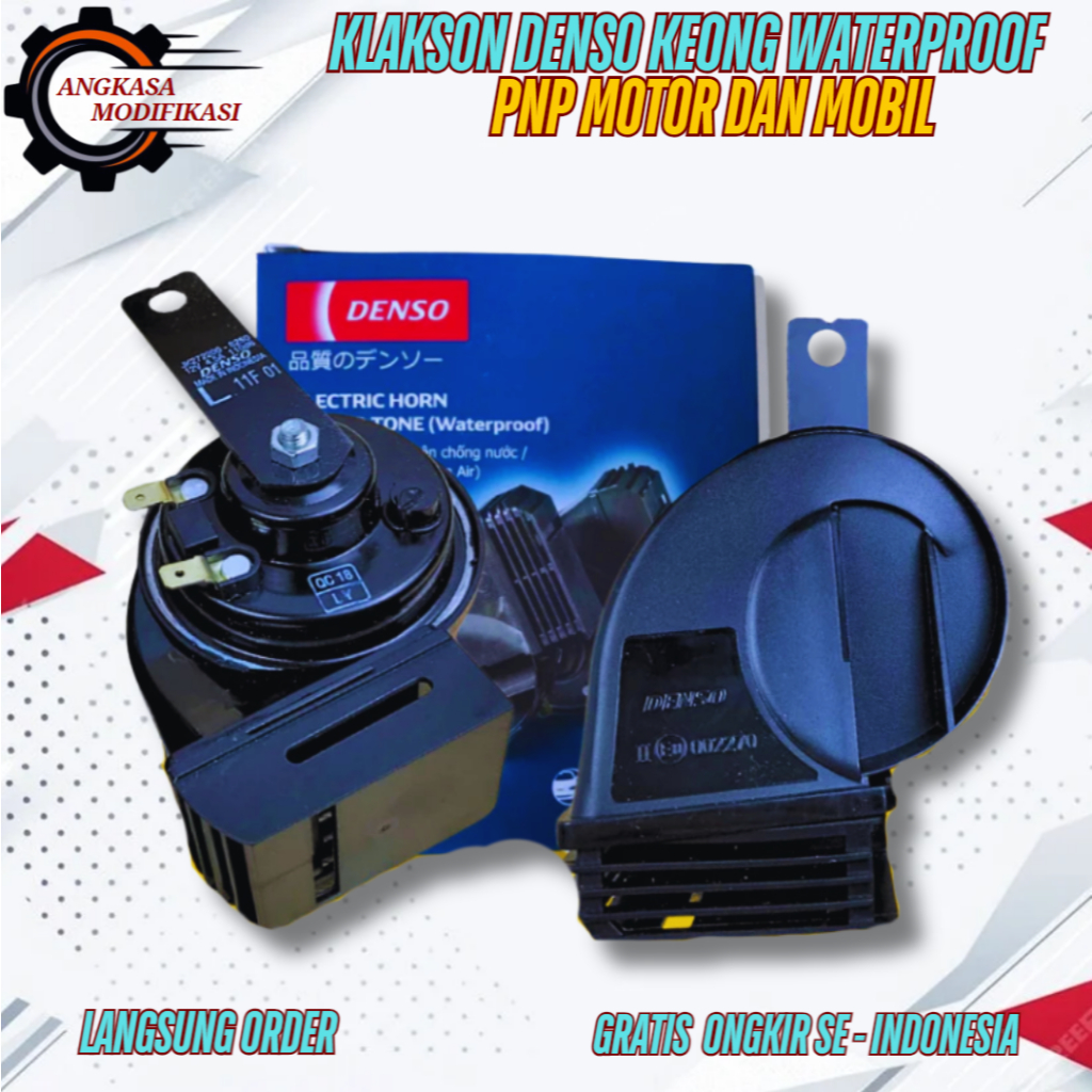Jual Klakson / Horn DENSO KLAKSON KEONG DENSO 6930 12V ELECTRIC HORN ...