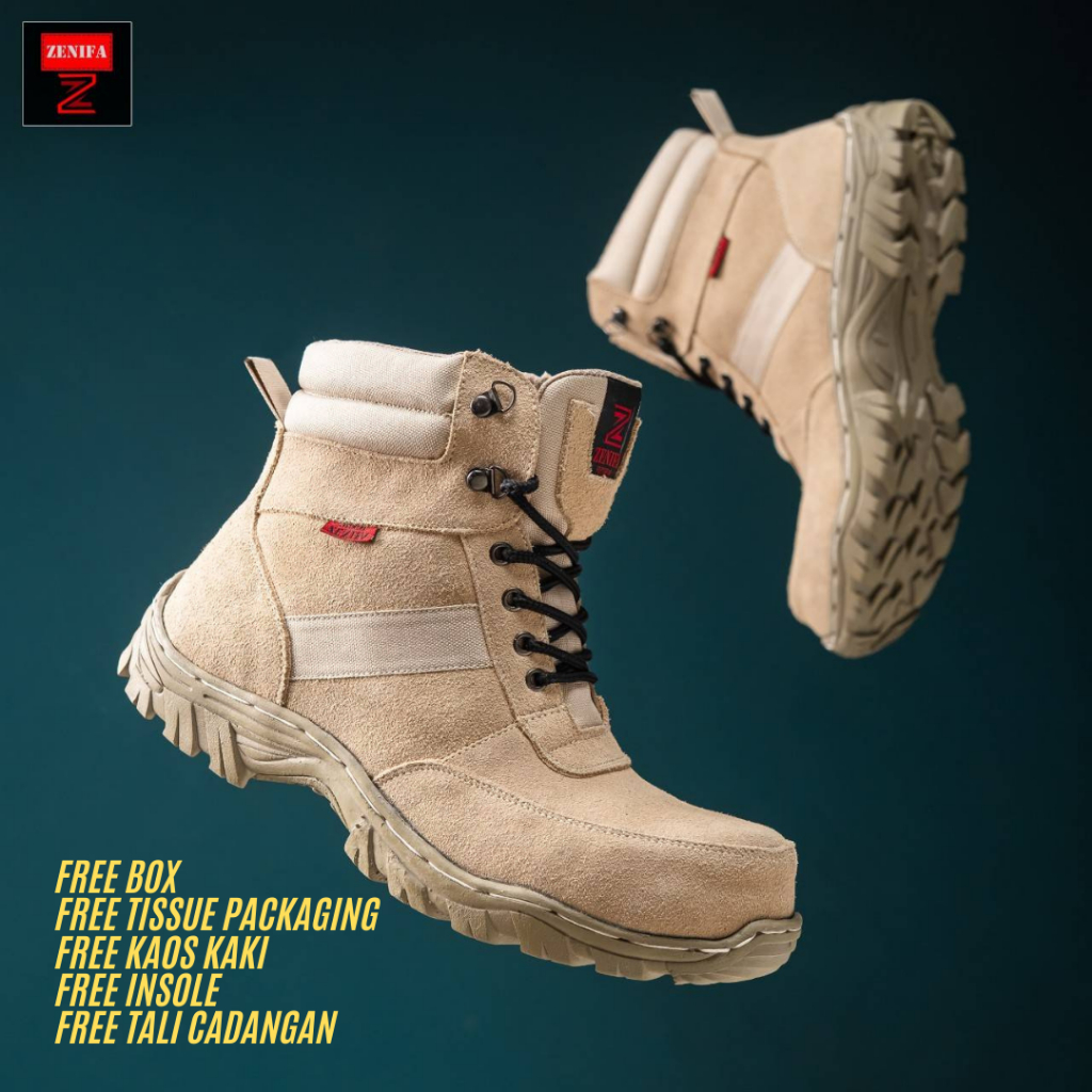 Jual Sepatu Tactical Delta Sepatu Premium Sepatu Boots Zenifa Tactical ...