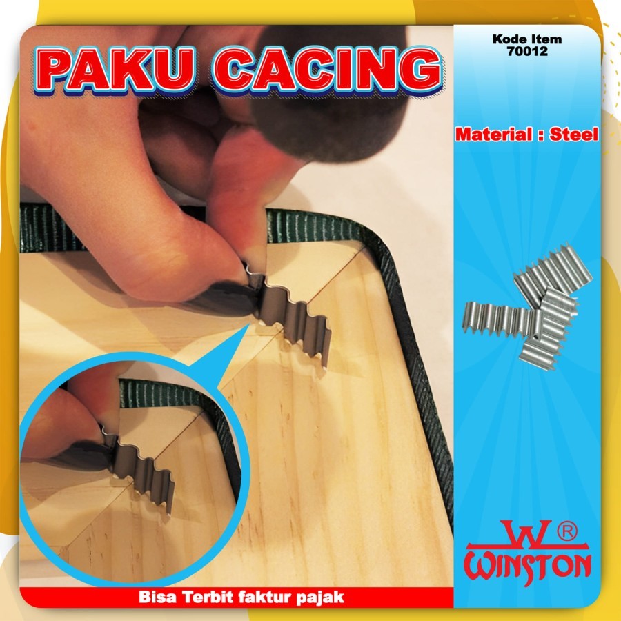 Jual PAKU CACING / Paku Penyambung Triplek Kayu Nail (ISI 1 KG) WINSTON ...