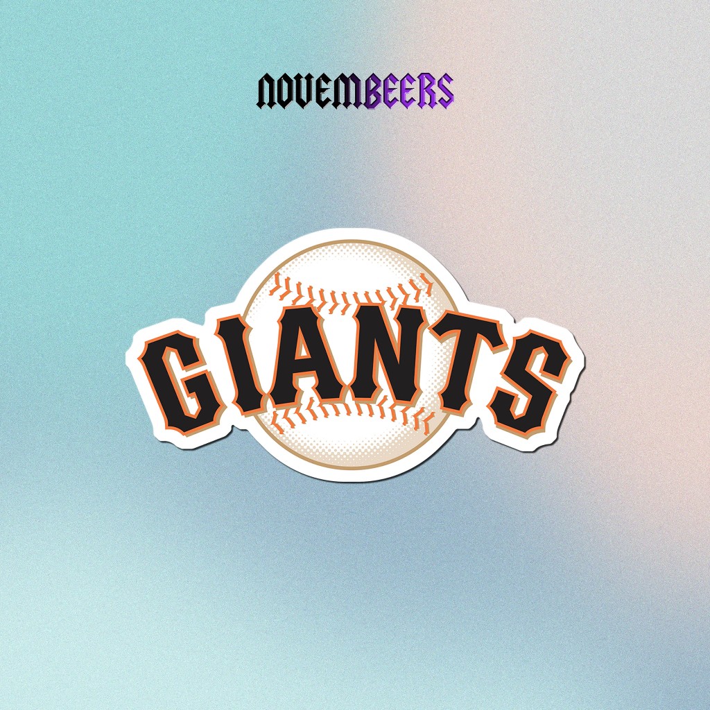 Jual Stiker Vinyl San Francisco Giants Sticker Vinyl Glossy MLB ...