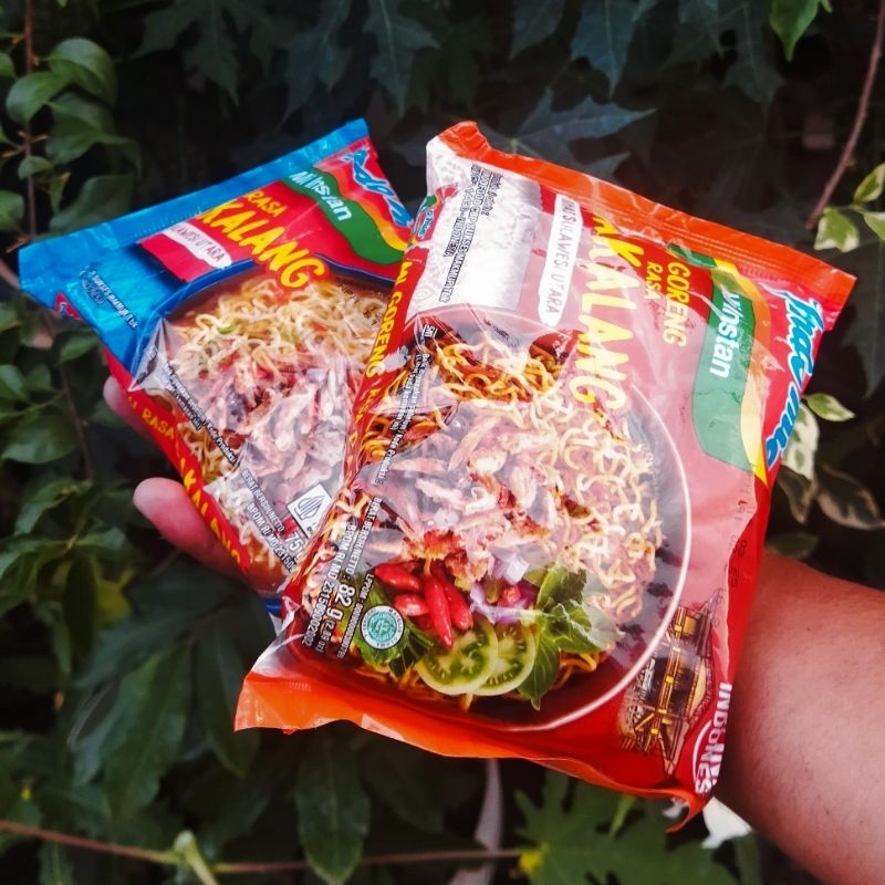 Jual Indomie Mie Instan Goreng Dan Kuah Rasa Cakalang 82gr | Shopee ...