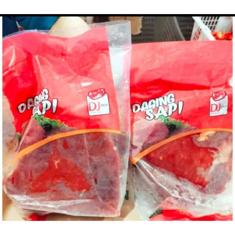 Jual DAGING SAPI FROZEN MERK DJ 1KG | Shopee Indonesia