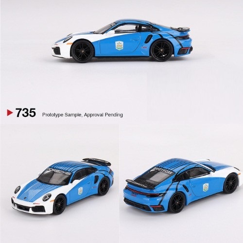 Jual MINI GT 735 Porsche 911 Turbo S Safety Car 2023 IMSA Daytona 24 ...