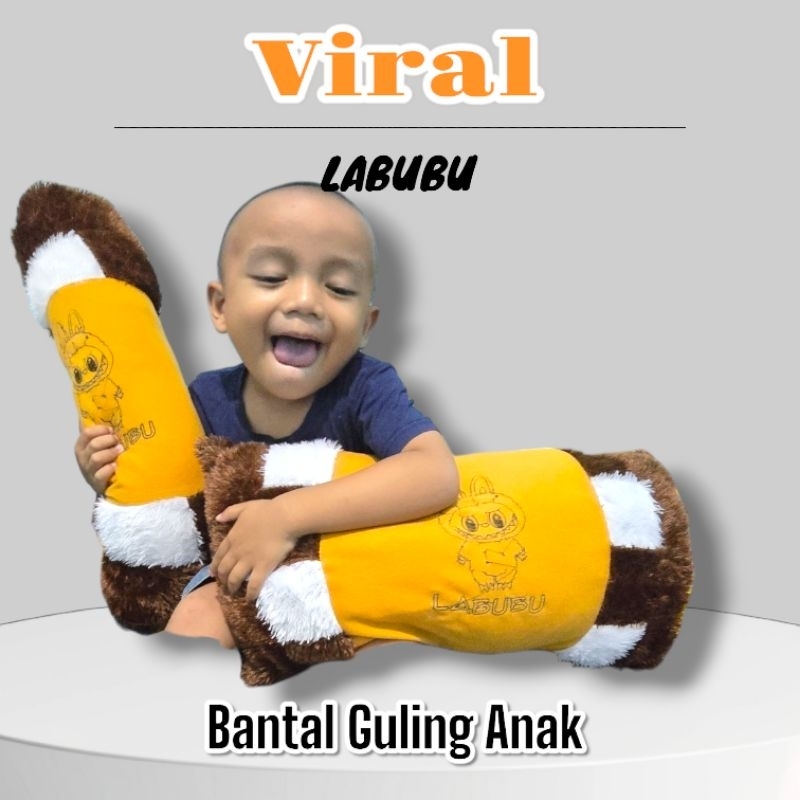 Jual VIRAL !! LABUBU BANTAL GULING ANAK COD | Shopee Indonesia