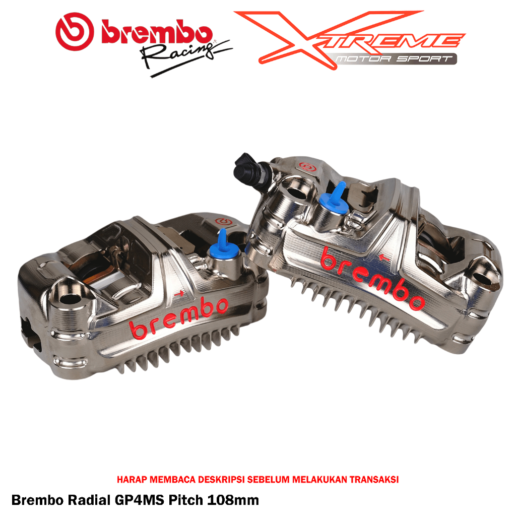 Jual Kaliper Brembo Radial Monoblock GP4MS / GP4RB Original Brembo Italy | Shopee Indonesia