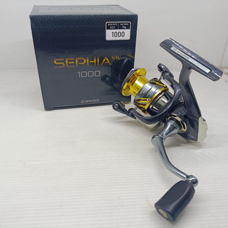 Jual Reel iroly sephia sw 1000,2000,3000,4000,6000 Power handle | Shopee Indonesia