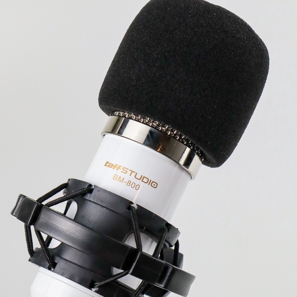 Jual Wow Murah Meriah Microphone Mikrofon Kondenser Studio dengan Shock Proof Mount BM8 BM8 ...