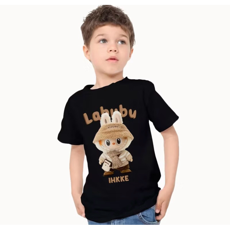 Jual Kaos Anak Labubu / Atasan Viral Labu Labu / Kaos Boneka Labubu ...