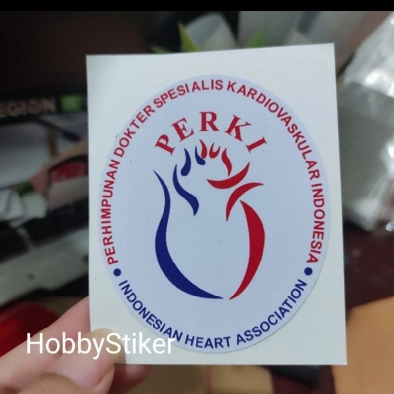 Jual Stiker PERKI dokter spesialis kardiovaskular premium glosy untuk ...