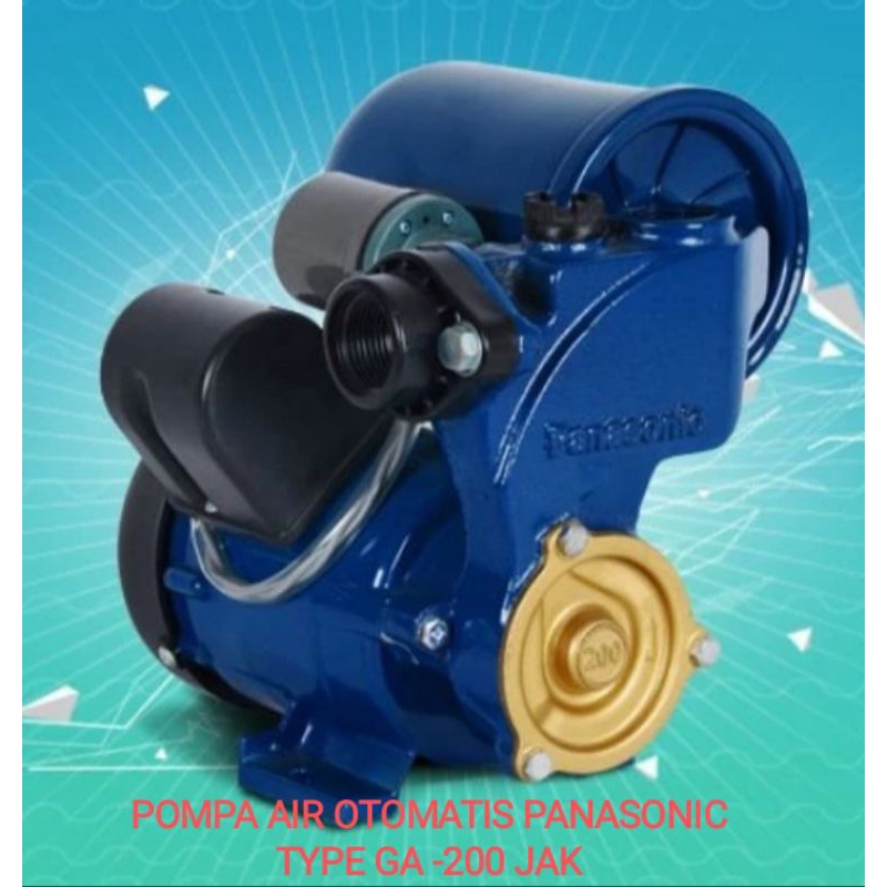 Jual Panasonic Pompa Air Otomatis GA 200 JAK | Shopee Indonesia