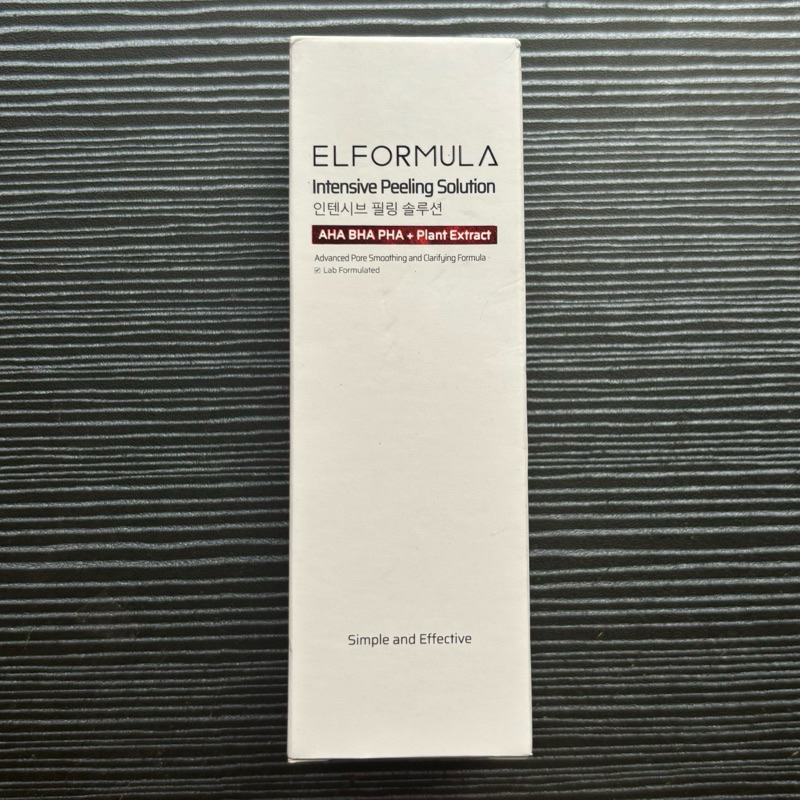 Jual ELFORMULA Intensive Peeling Solution Serum Exfoliasi Wajah AHA BHA ...