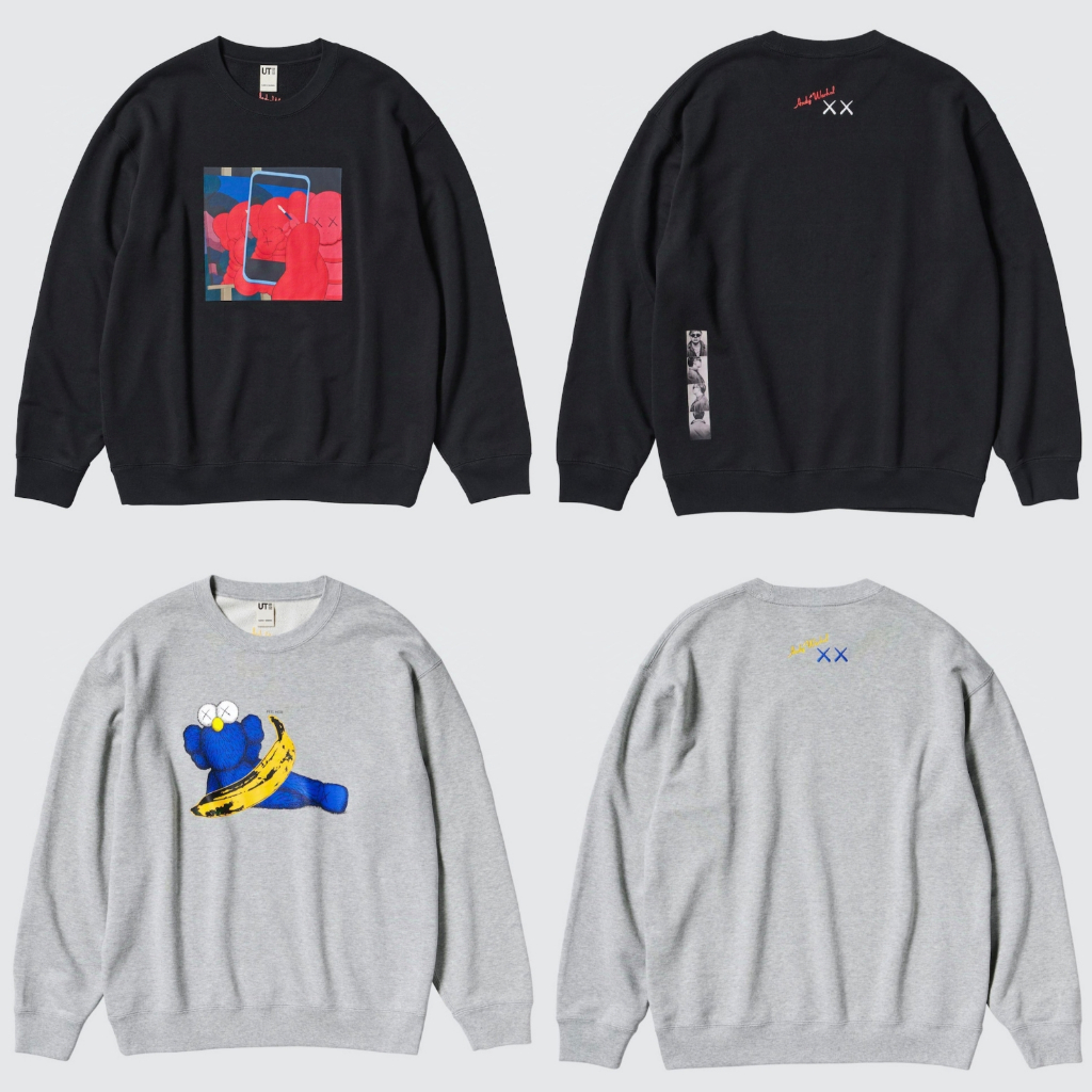 Jual Uniqlo sweater Kaws X Warhol New Original | Shopee Indonesia