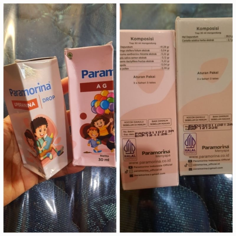 Jual Paramorina Drop Upbraina NEW | Shopee Indonesia