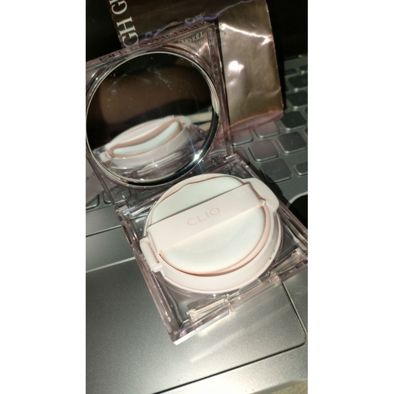 Jual Preloved Clio Glow Cushion shade 03 linen | Shopee Indonesia