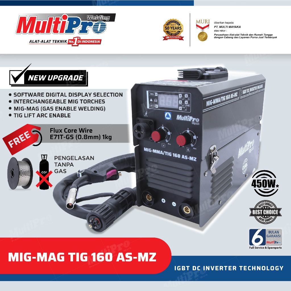 Jual Multipro Mesin Las Welding Machine 3 in 1 Multifungsi Garansi ...