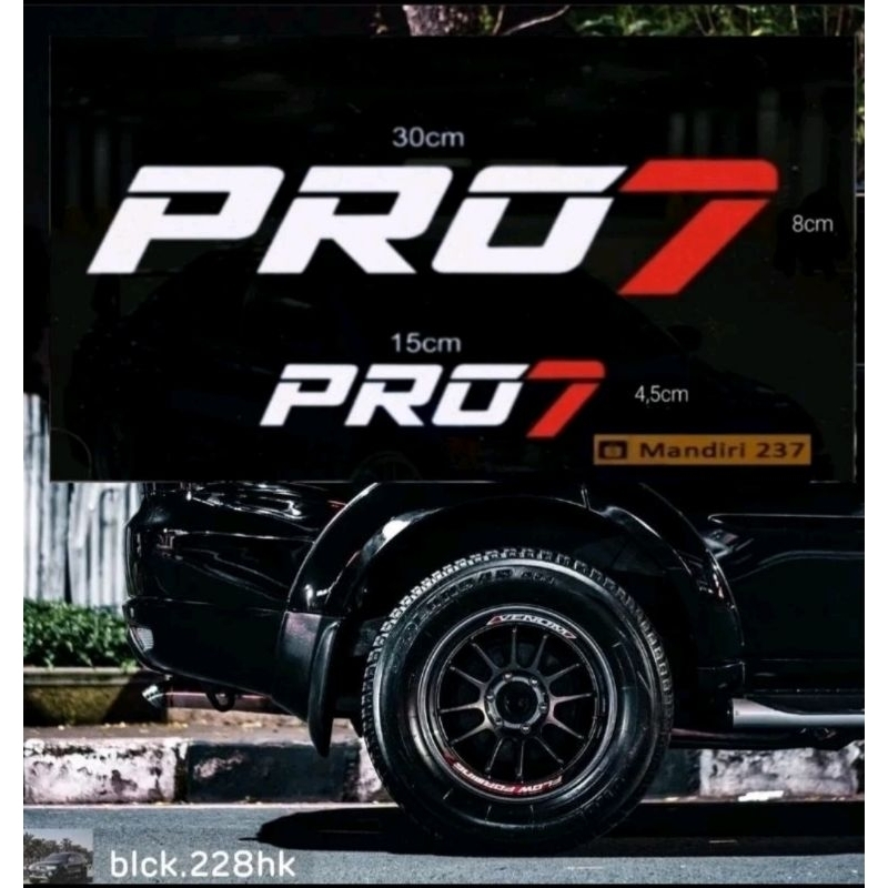 Jual stiker pro7 | Shopee Indonesia