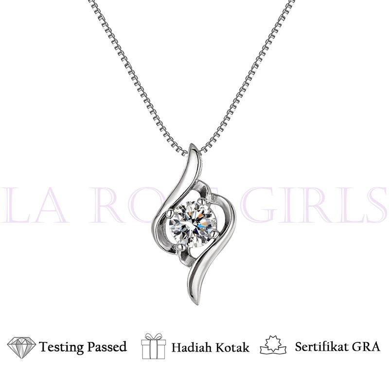 Jual Kalung liontin Moissanite cewek Panah Cupid Desain Unik Lapis ...