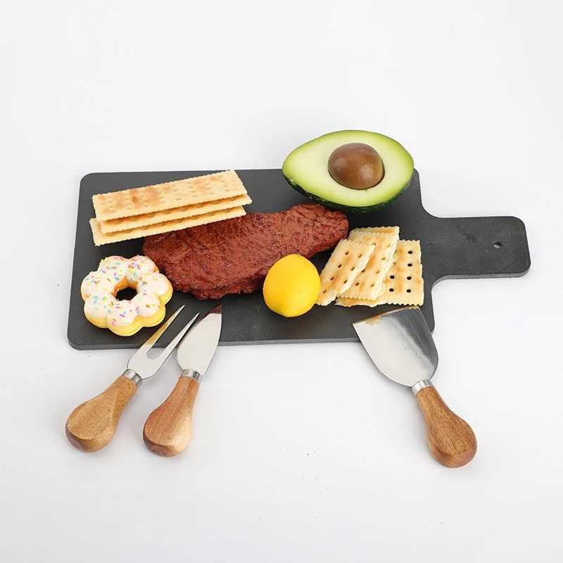 Jual Talenan Batu Alam Asli Piring Batu Rock Slate Plate Desain ...