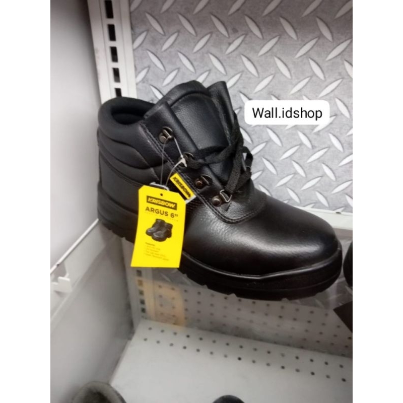 Jual Krisbow Argus Sepatu Pengaman 6 Inci - Hitam | Shopee Indonesia