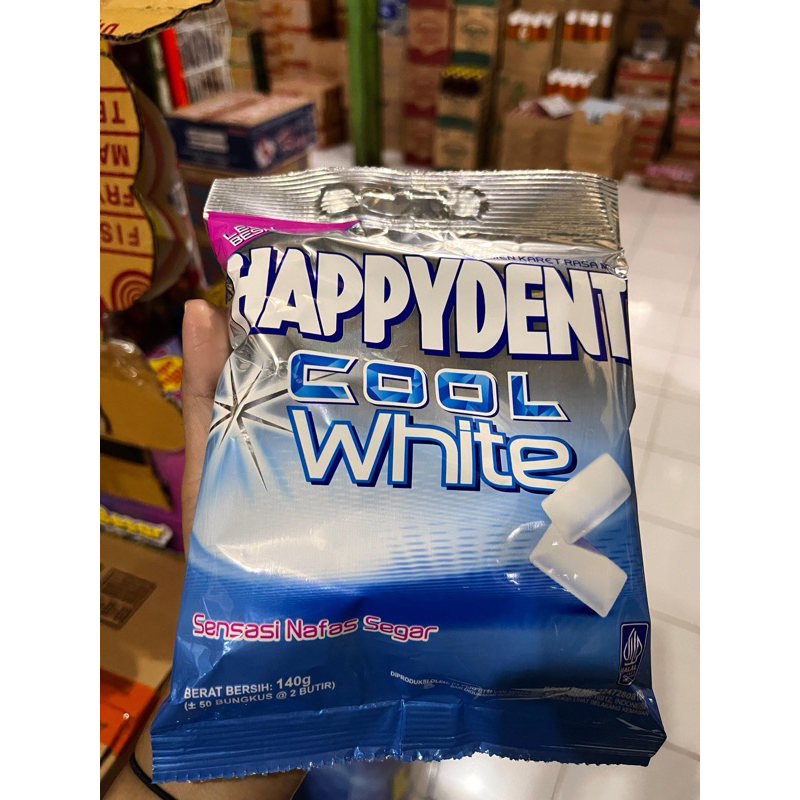Jual PERMEN KARET HAPPYDENT COOL WHITE 140gr | Shopee Indonesia Jual PERMEN KARET HAPPYDENT COOL WHITE 140gr | Shopee Indonesia
