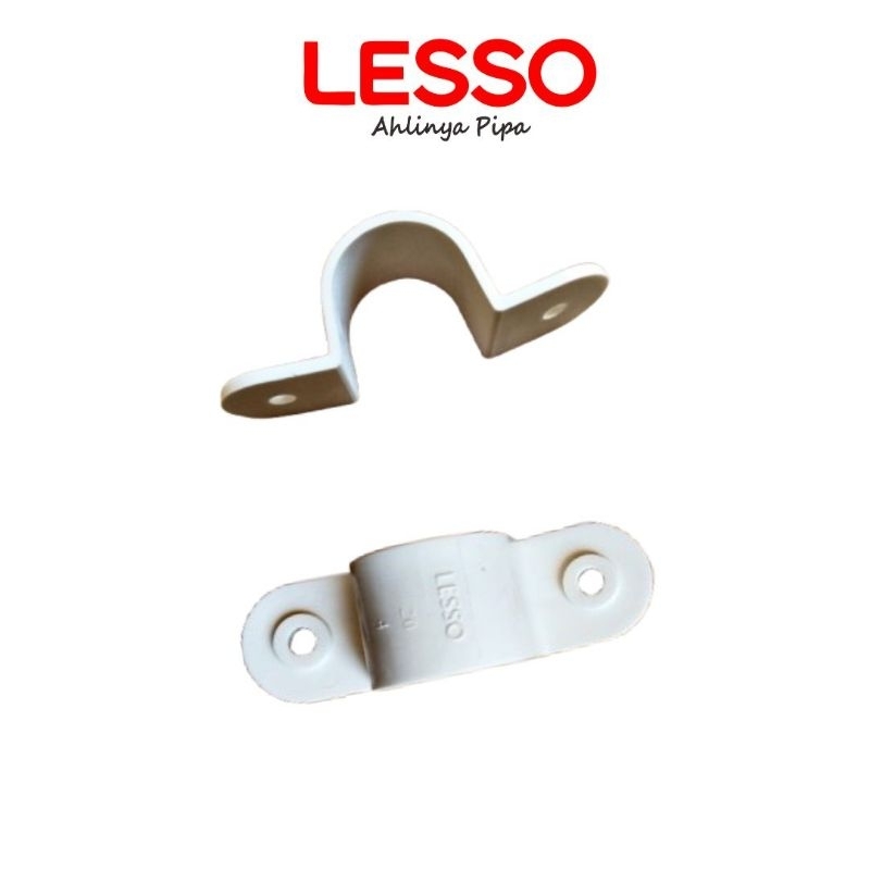 Jual U style Clamp conduit Lesso 20mm | Shopee Indonesia