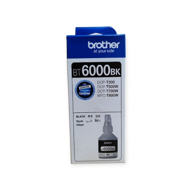 Jual tinta brother BT6000 black original for printer DCP-T300,DCP-T500W ...