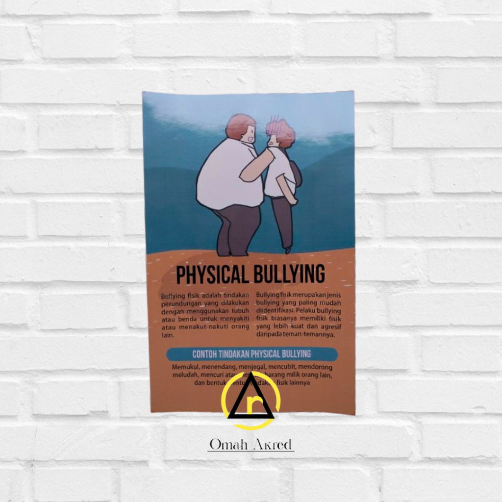 Jual Stiker Physical Bullying - Stiker Perundungan - Stiker Vinyl ...