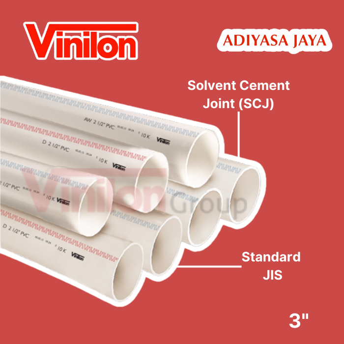 Jual Vinilon Standard AW 3 (Vinilon) / Pipa PVC Kelas AW | Shopee Indonesia