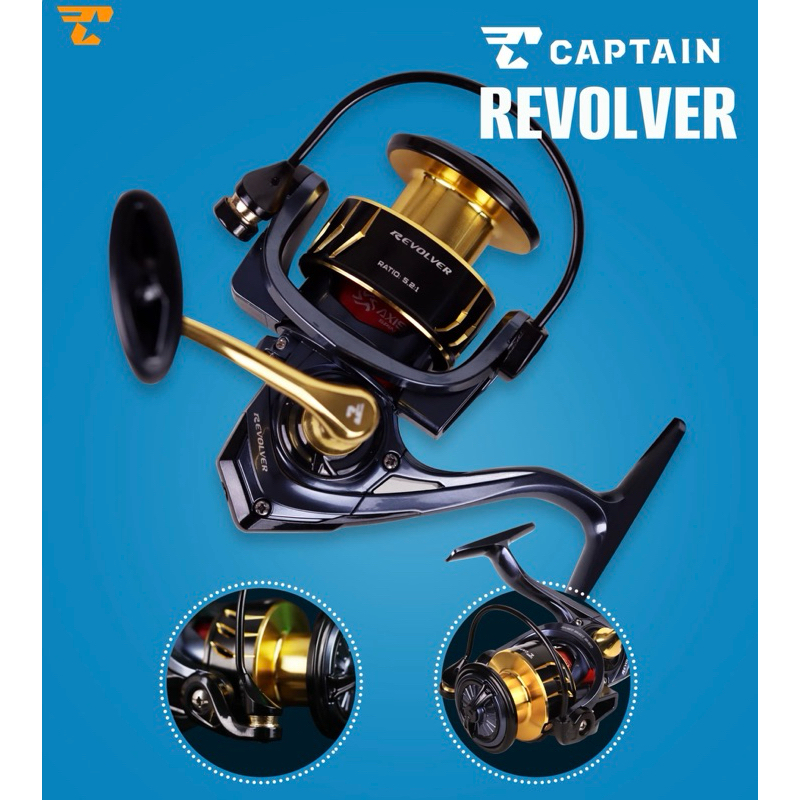 Jual REEL CAPTAIN REVOLVER POWER HANDLE | Shopee Indonesia