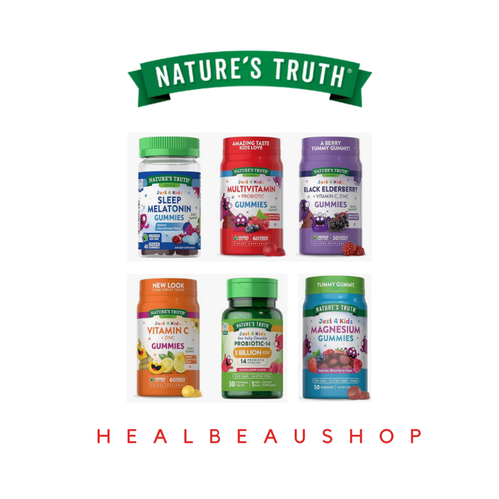 Jual Nature's Truth Kids Probiotic Multivitamin Elderberry Melatonin ...