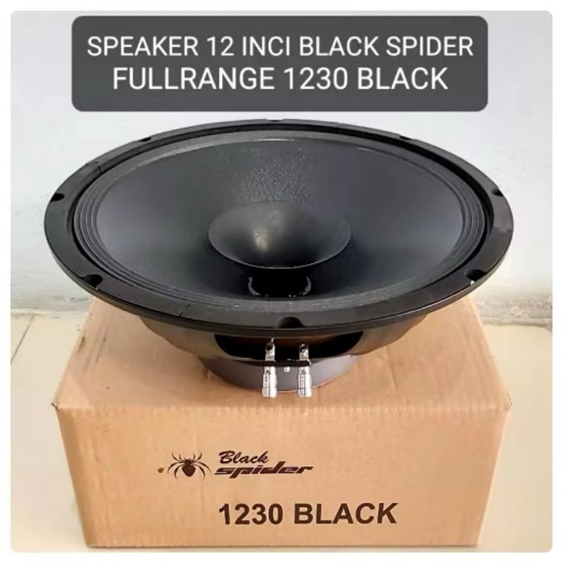 Jual Speaker Black Spider 12 INCH 1230 | Shopee Indonesia