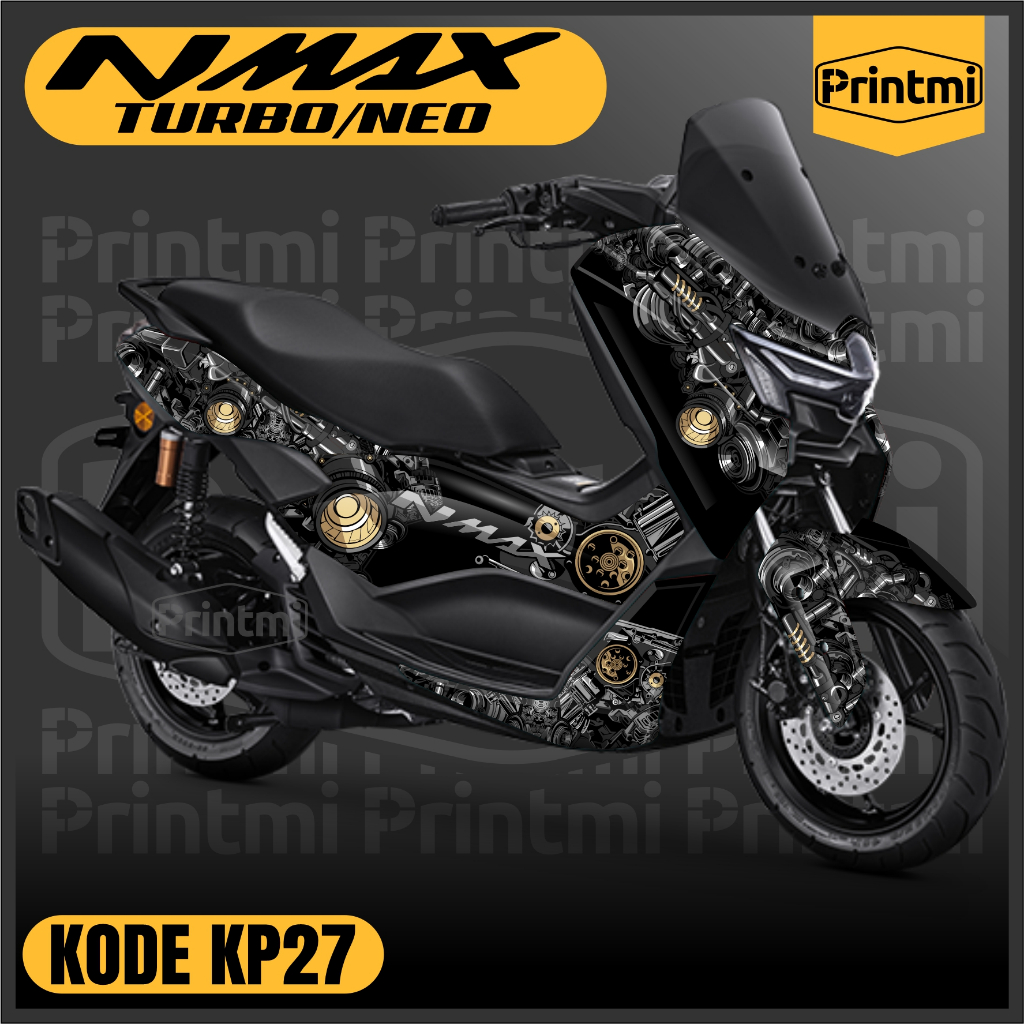 Jual Sticker Decal Full Body Nmax Turbo 2024 Neo S 155 Stiker Variasi Motor Racing Simple List ...