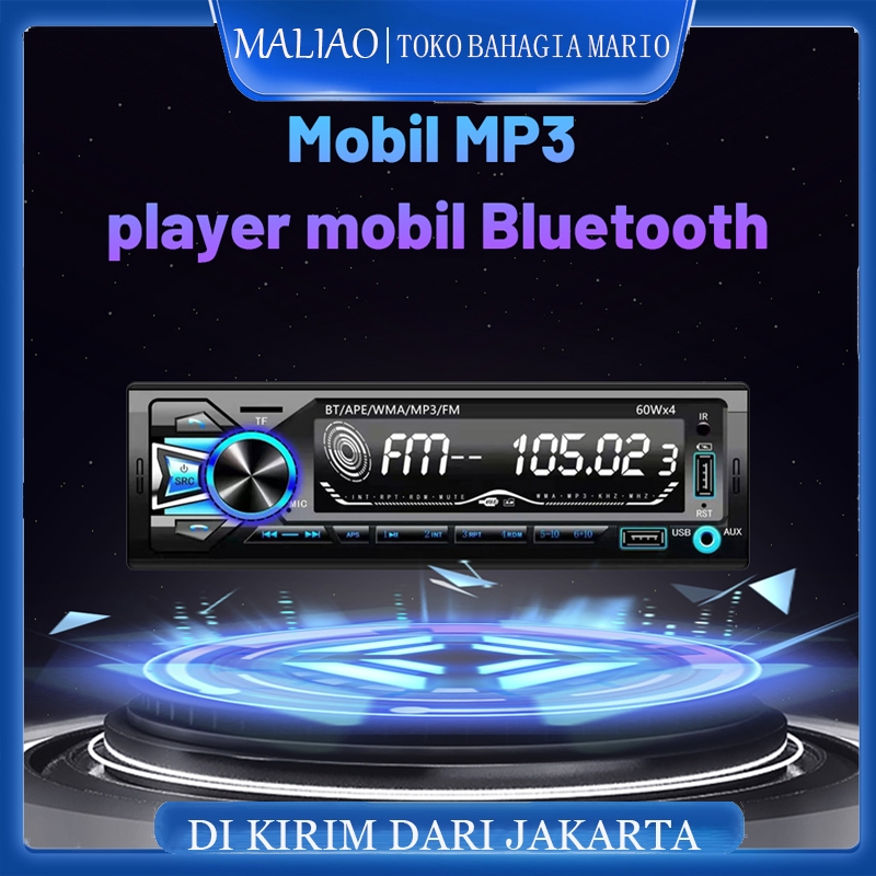 Jual Layar besar Bluetooth multifungsi 12V24V radio pembaca kartu USB ...