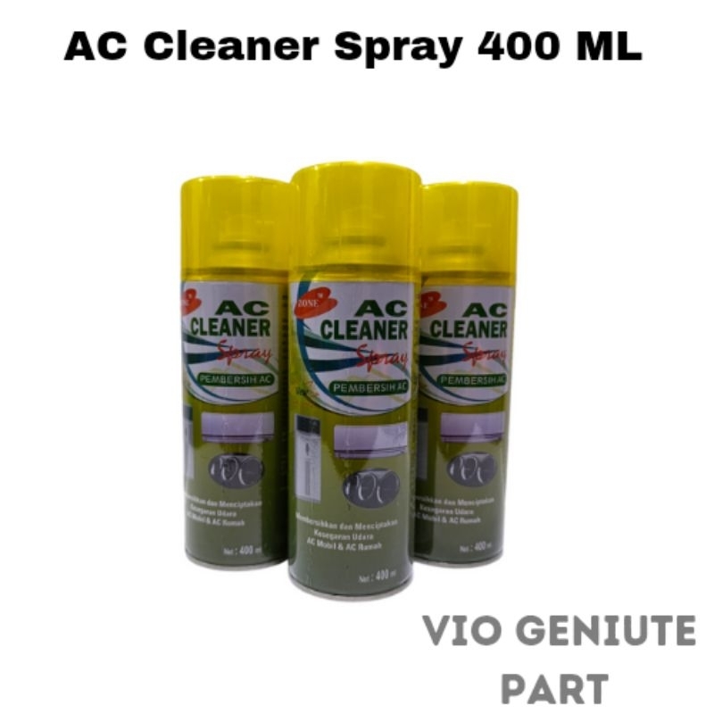 Jual AC Cleaner Pembersih Ac Mobil Ac Rumah Dan Split Merk Zone 400ml ...