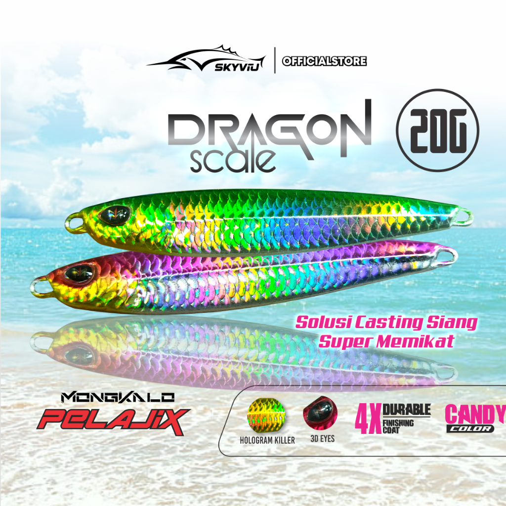 Jual Umpan Micro Jig 20 Gram Mongkalo PELAJIX Umpan Casting Laut Pinggiran Killer | Shopee Indonesia