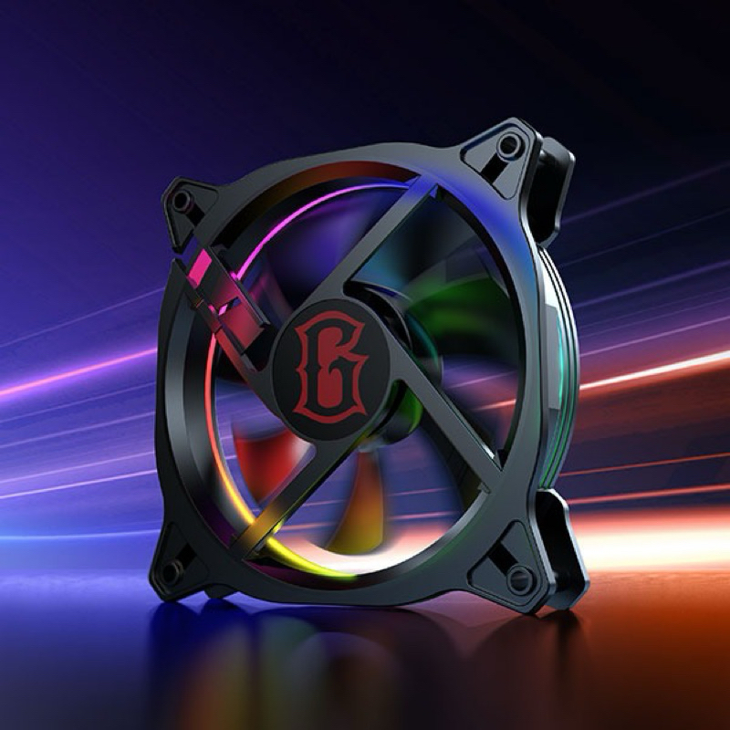 Jual GAMEN case cooling fan RGB Fan Casing PC GCF110 Original - Garansi ...