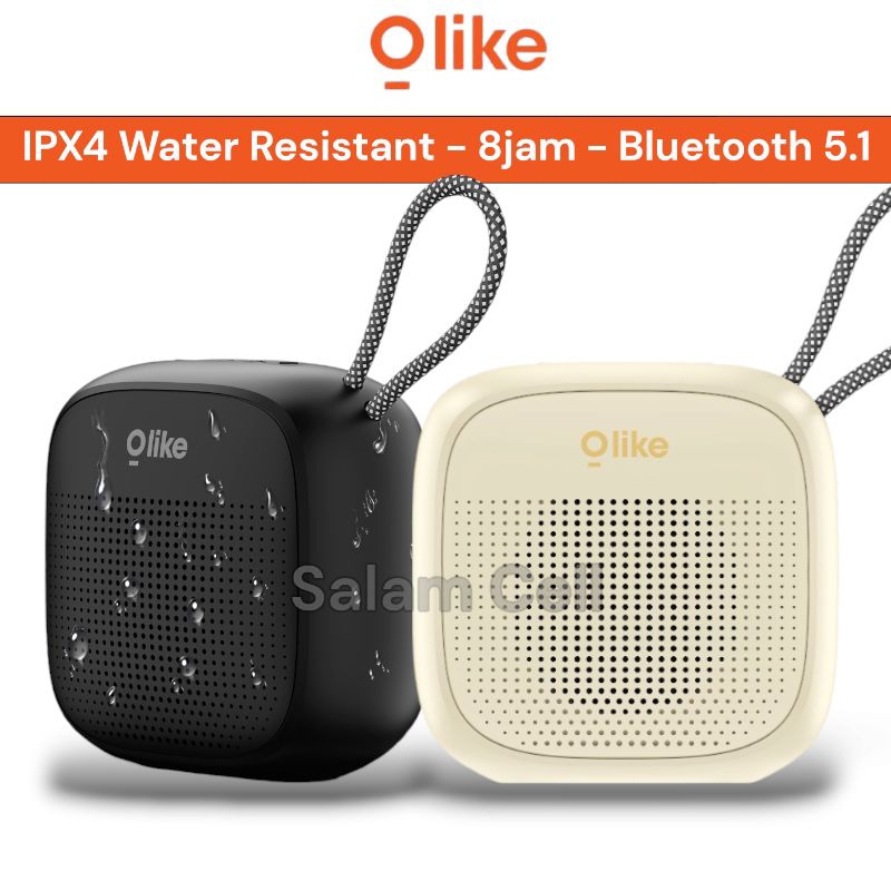 Jual Speaker Bluetoth OLIKE SF7 IPX4 Water Resistant Music Box Portable ...
