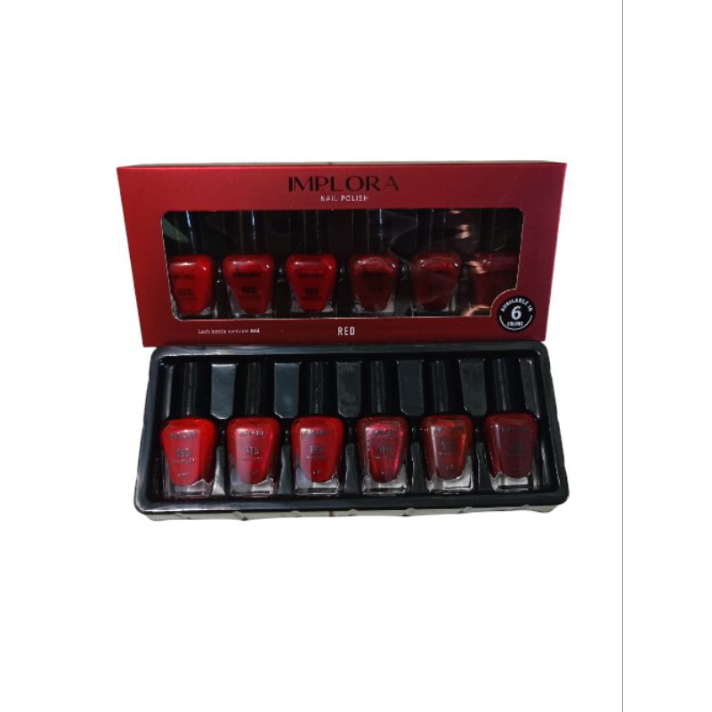 Jual KUTEK IMPLORA MERAH 1 BOX ISI 6 PCS | Shopee Indonesia